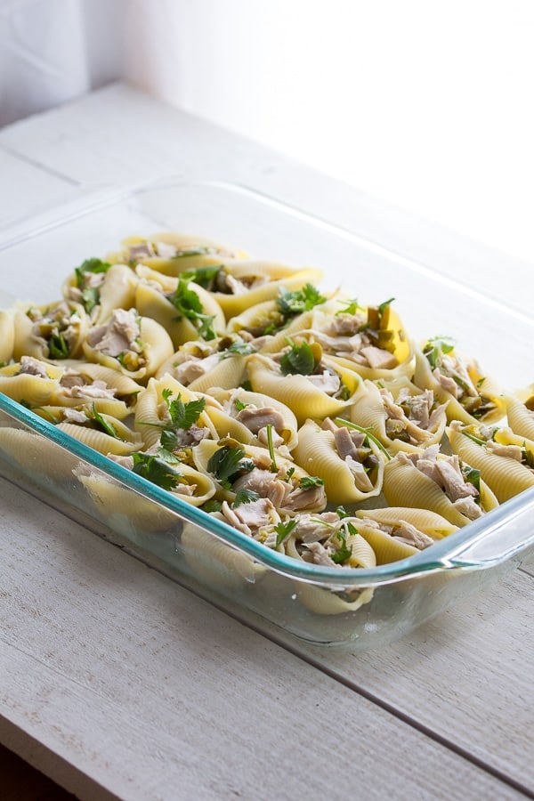 Gumbo | Cheesy Jalapeño & Chicken Stuffed Pasta Shells