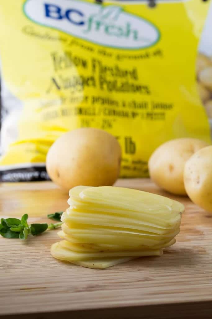 Sea Salt & Oregano Domino Potatoes