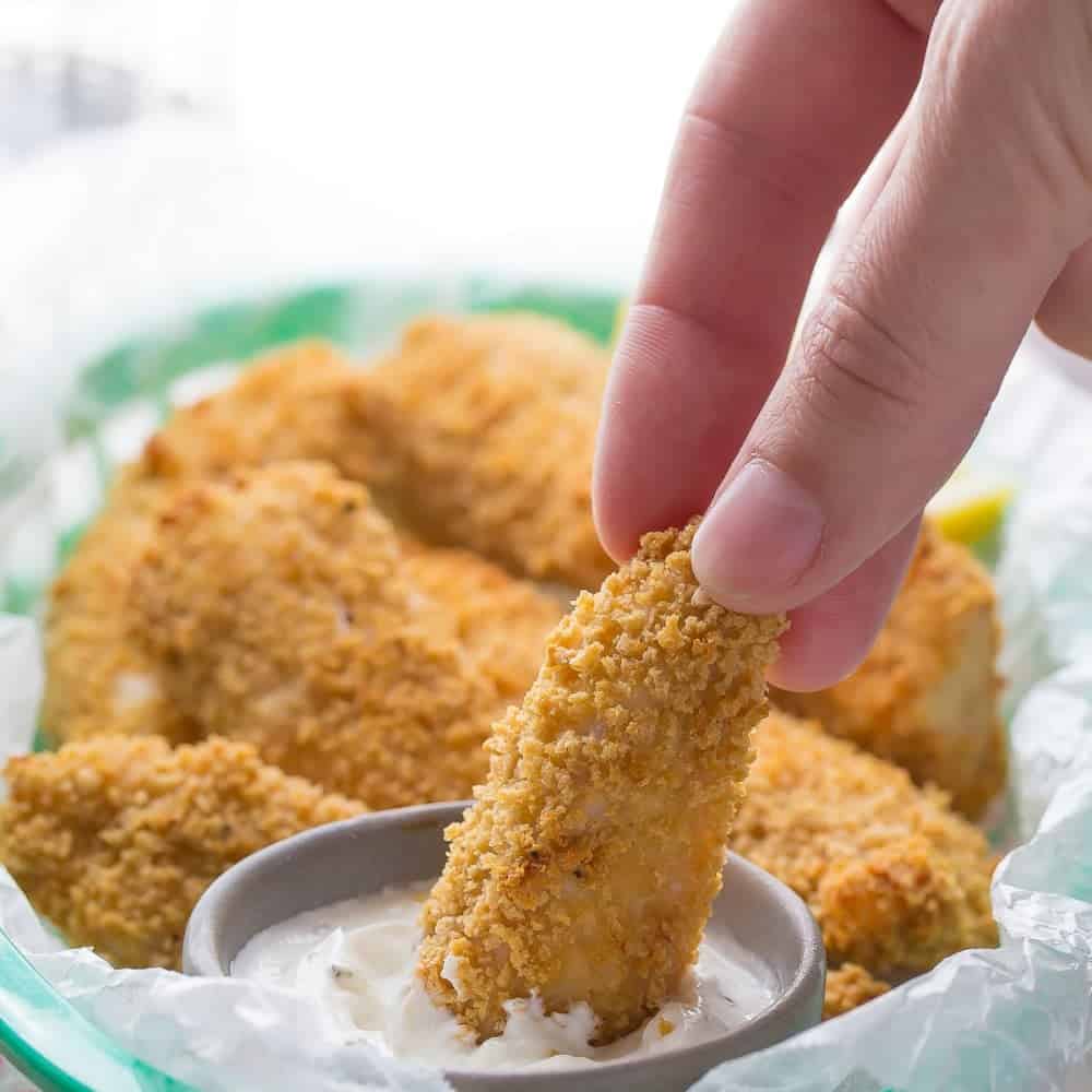 Healthy Homemade Frozen Chicken Strips