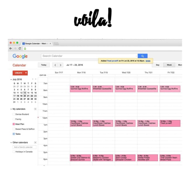 5 Free Meal Planning Apps To Get You Organized - Sweet Peas and Saffron