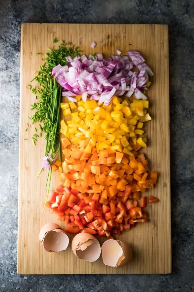 How to meal prep vegetables - Sweet Peas and Saffron