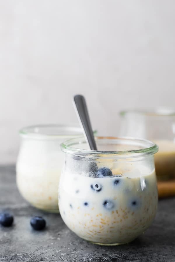 5 Minute Overnight Steel Cut Oats (no cook) | Sweet Peas & Saffron