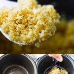 How to Cook Quinoa in a Rice Cooker | sweetpeasandsaffron.com