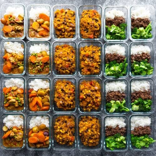 7 Meal Prep Plans (with Shopping Lists!) - Sweet Peas and Saffron