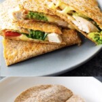 Healthy Chicken Quesadilla Recipe | sweetpeasandsaffron.com