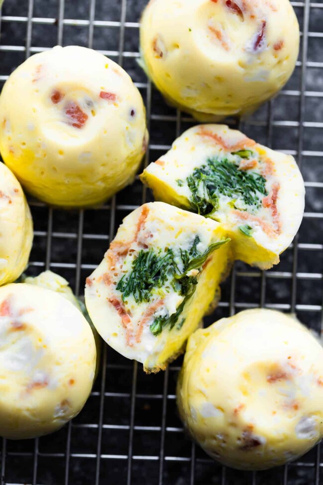 Perfect Instant Pot Egg Bites (so creamy!) - sweetpeasandsaffron.com