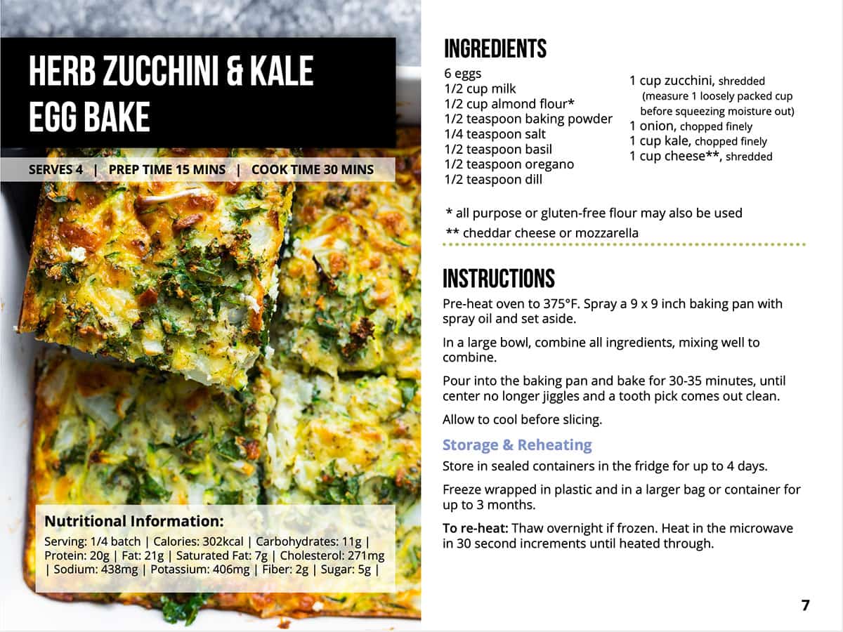 Breakfast Meal Prep Recipes - Sweet Peas and Saffron