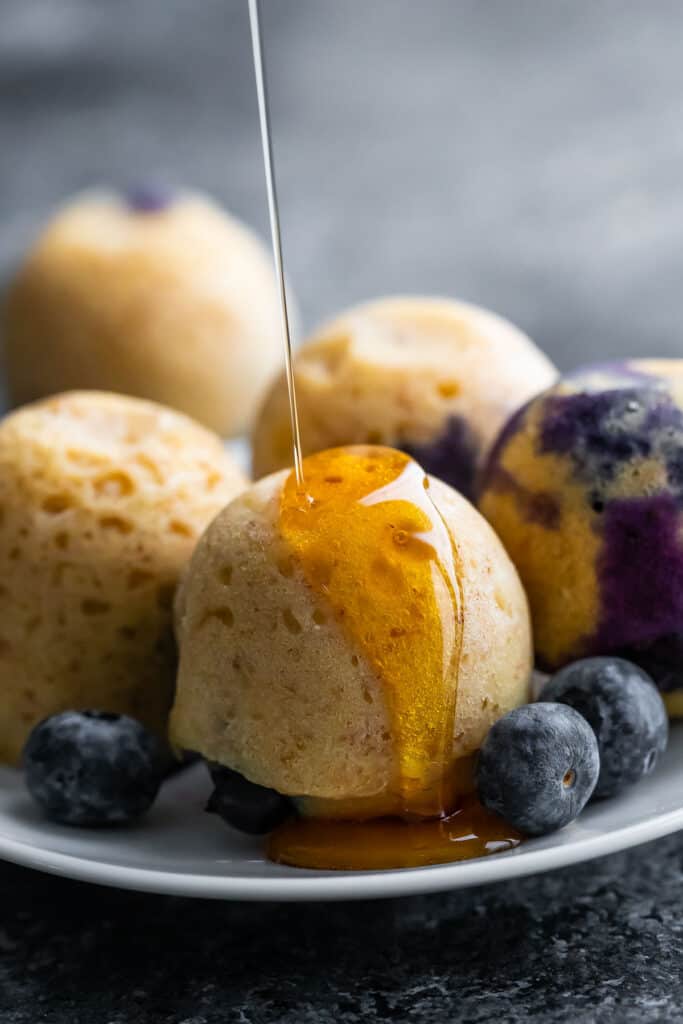 Instant Pot Protein Pancake Bites - Sweet Peas and Saffron