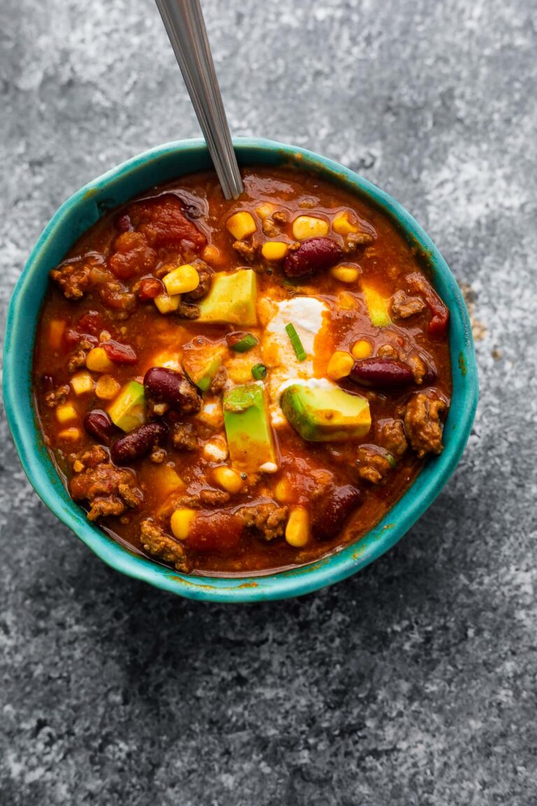 Thick and Beefy Thick & Beefy Instant Pot Chili - Sweet Peas and Saffron