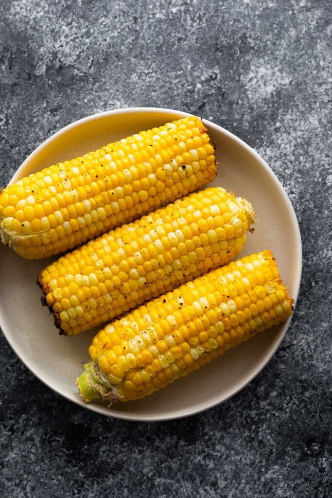 Air Fryer Corn on the Cob - Sweet Peas and Saffron