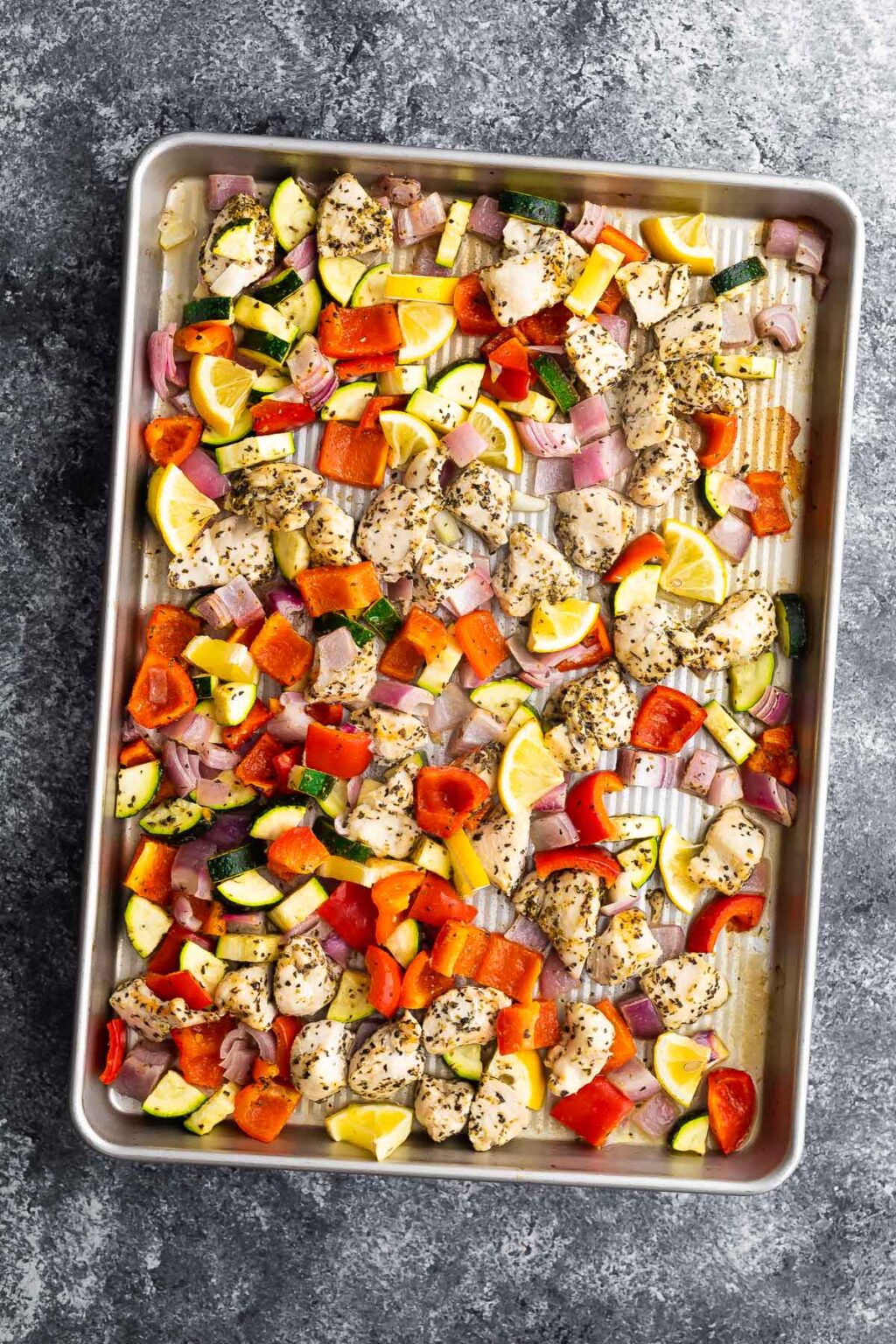 Roasted Vegetable Greek Chicken Wraps - Sweet Peas and Saffron