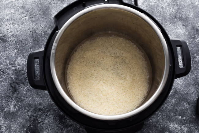 Instant Pot Jasmine Rice - Sweet Peas and Saffron