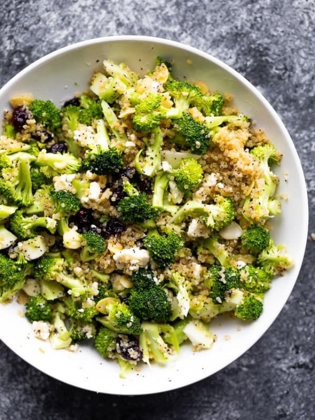 Broccoli Salad Recipe - Sweet Peas and Saffron