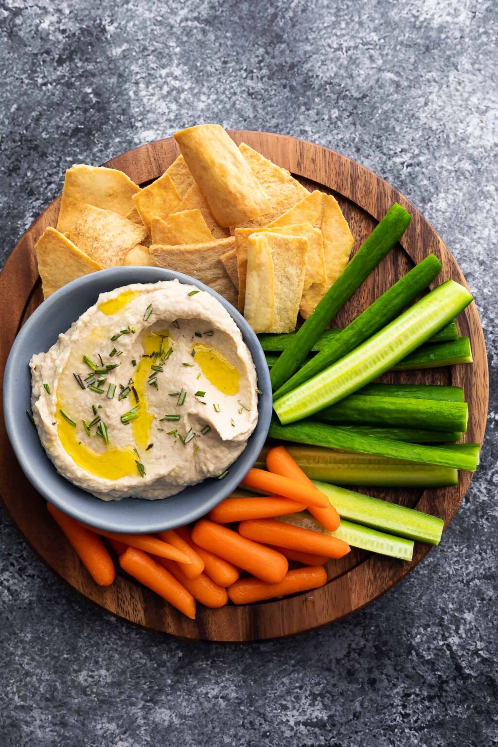 White Bean Hummus With Roasted Garlic - Sweet Peas and Saffron