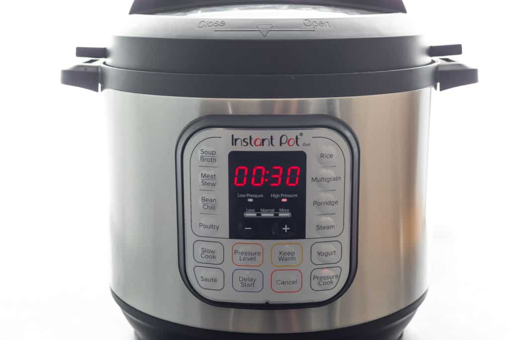 Instant Pot Vegetable Stock - Sweet Peas and Saffron