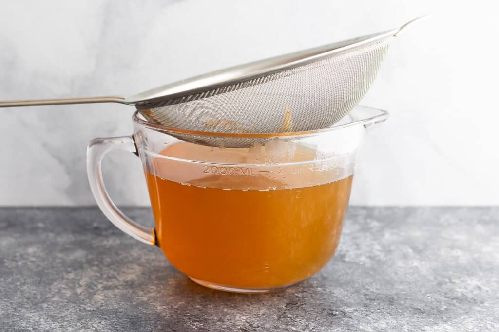 Instant Pot Vegetable Stock - Sweet Peas and Saffron