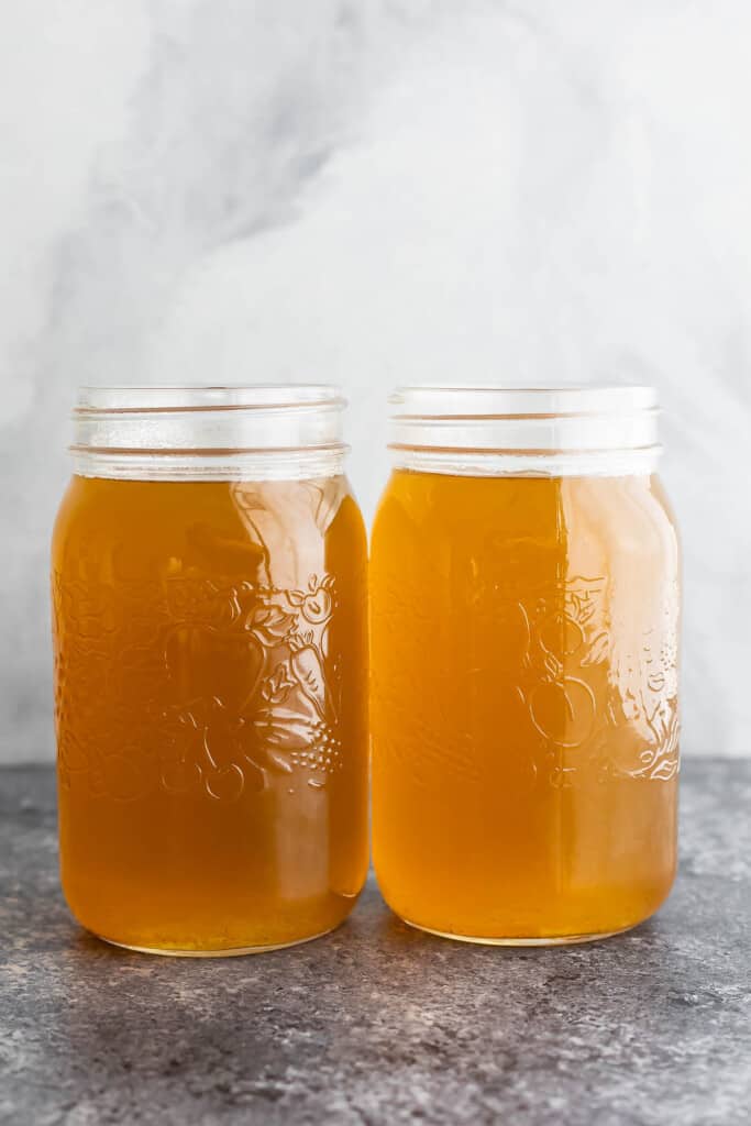 Instant Pot Vegetable Stock - Sweet Peas and Saffron