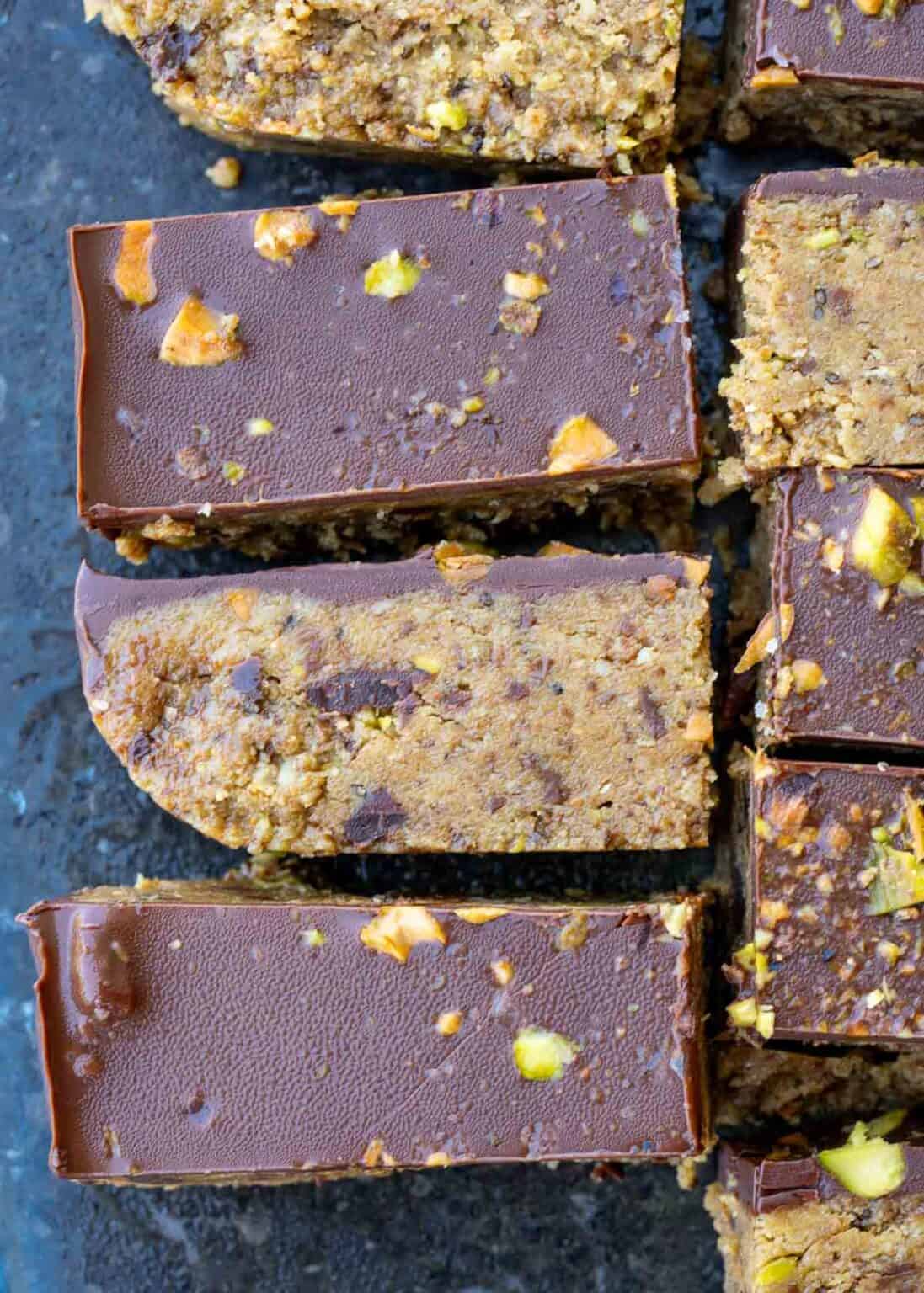 Pistachio Bars - Sweet Peas and Saffron