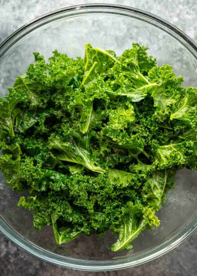 How to Make Kale Chips in Air Fryer - Sweet Peas and Saffron